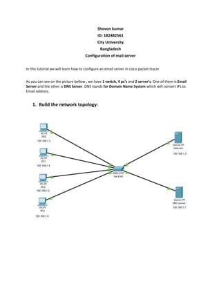 E mail server configuration | PDF