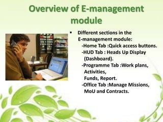 E management tool | PPT