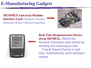E manufacturing | PPT