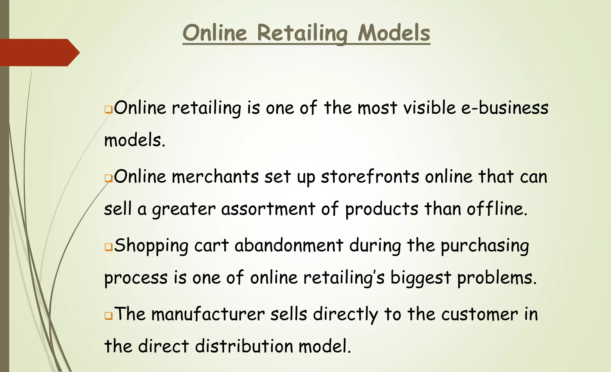 Distribution Channels and Marketing Intermediary in E marketing | PPTX