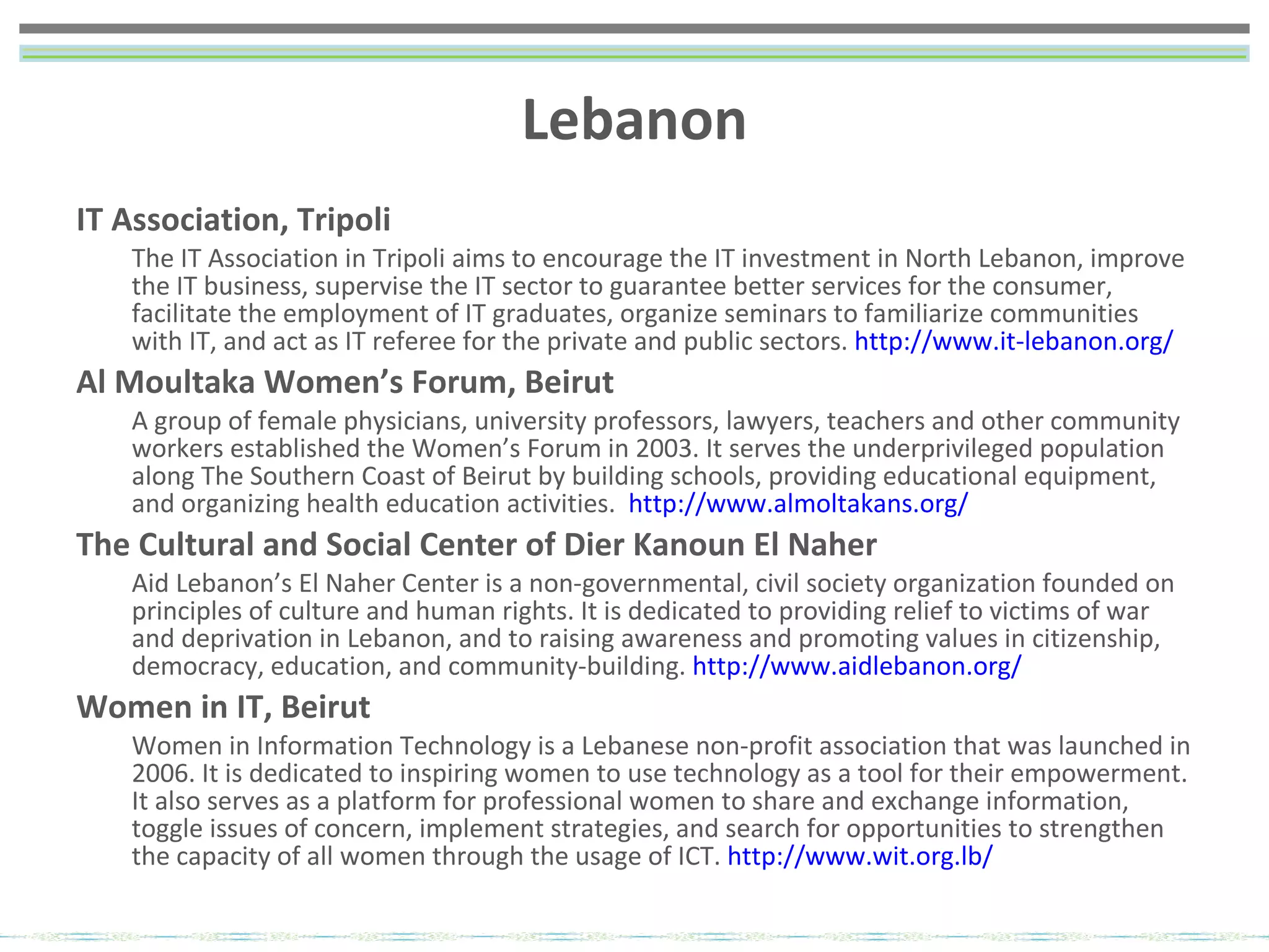 In Country Teams Briefing | PPT | Non-Profit Organizations | Industries