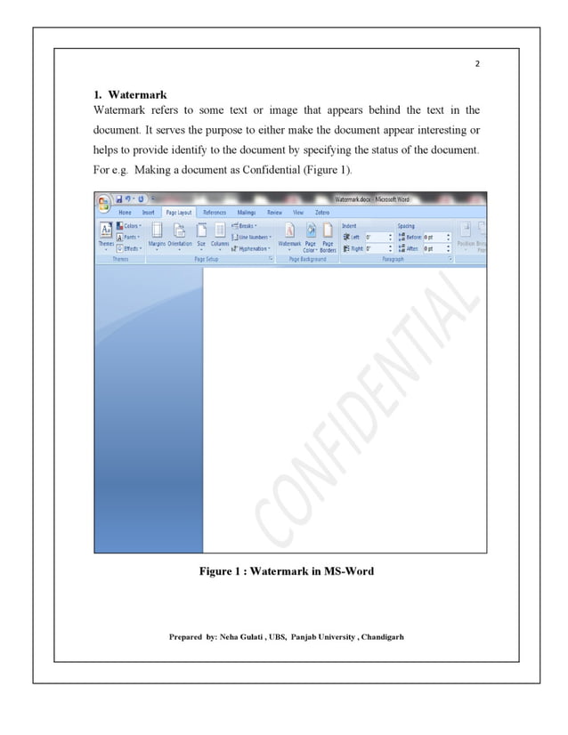E-Module 1 (MS-Word Watermark) | PDF
