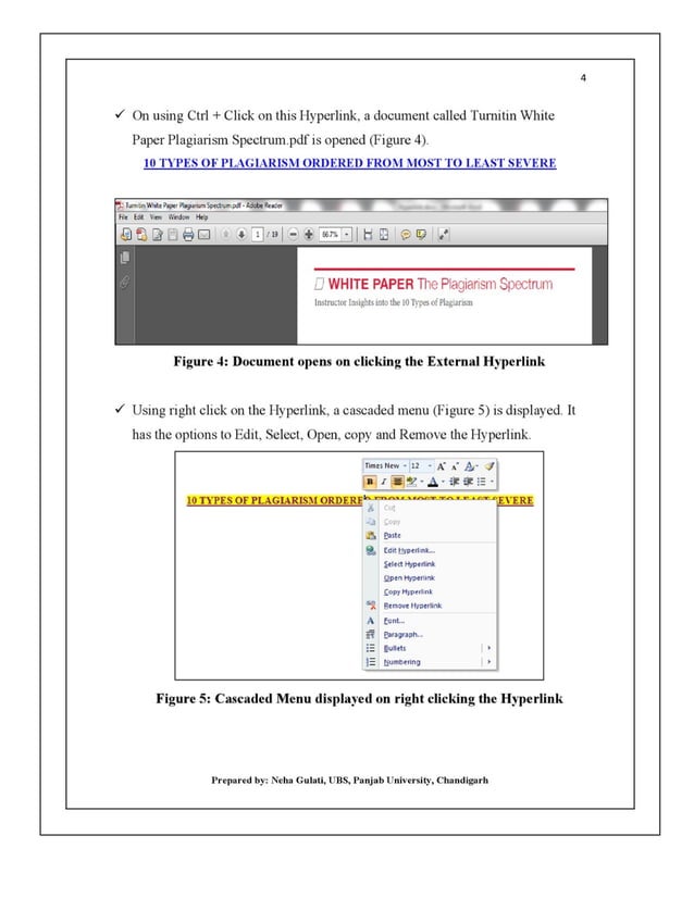 E-Module 2 (MS-Word : Hyperlink) | PDF | Internet | Computing