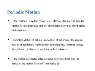 E-MODULE On Simple harmonic motion physics | PPT
