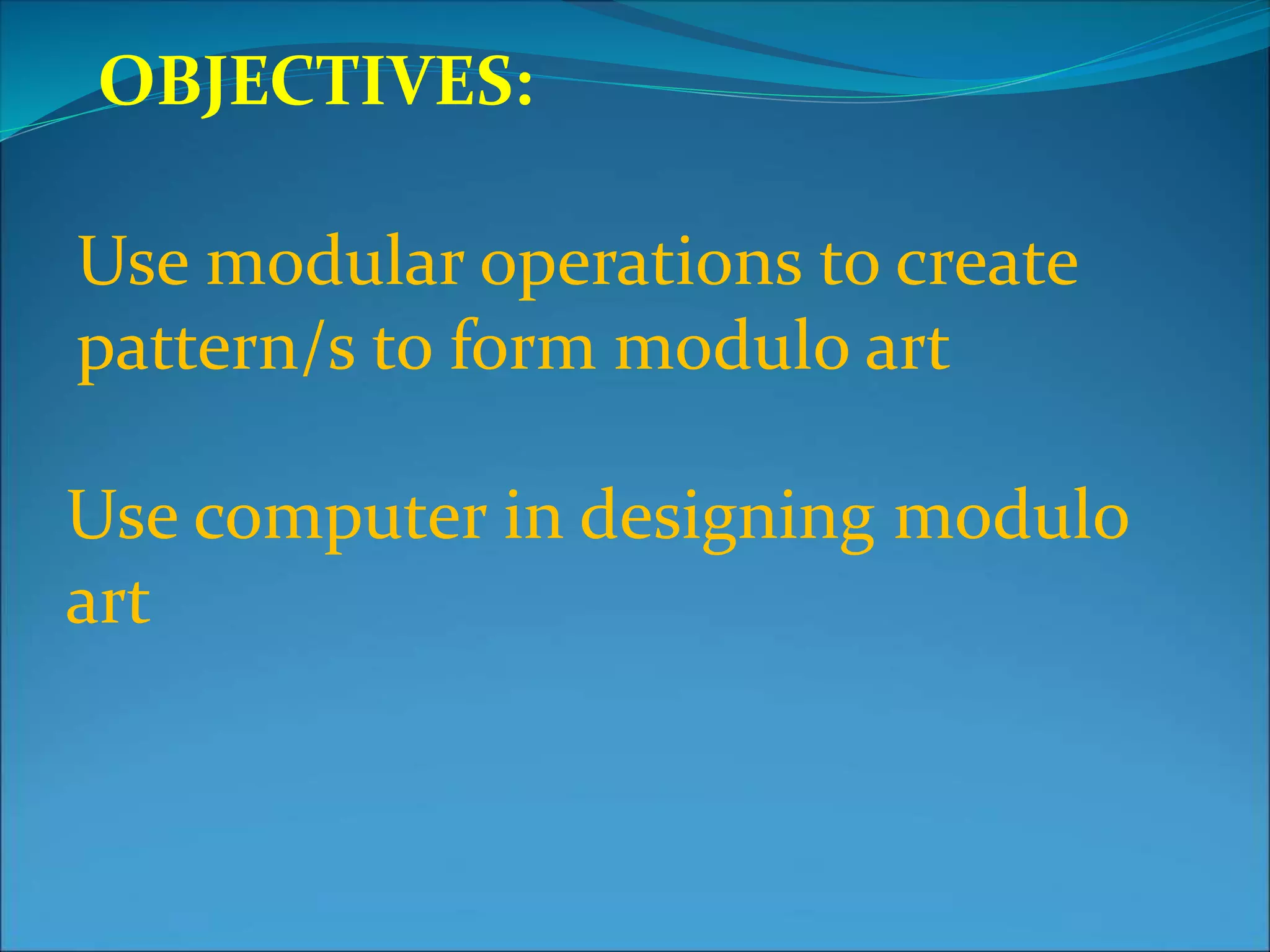 E-Modulo Art Presentation.ppt
