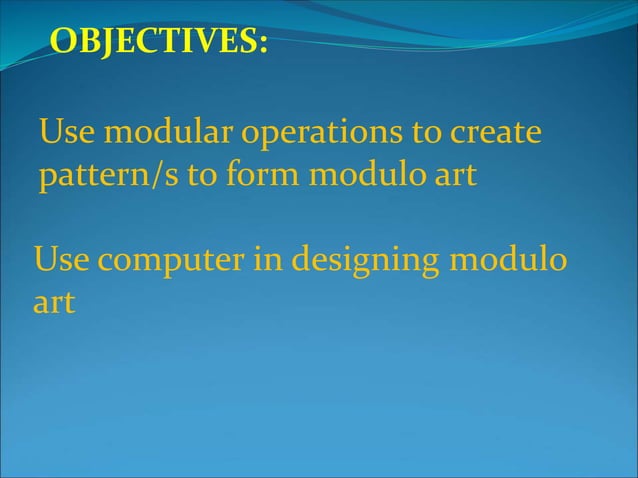 E-Modulo Art Presentation.ppt