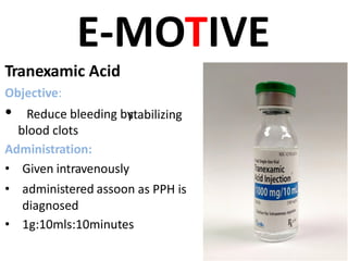 PPH Management E-MOTIVE Approach Dr Arikod..pdf