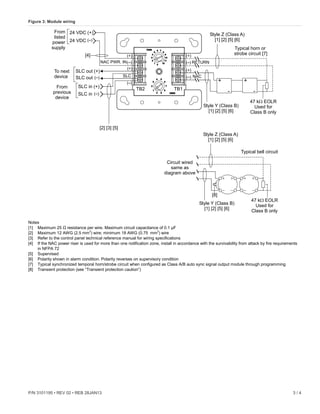 Edwards Signaling E-NAC Installation Manual | PDF