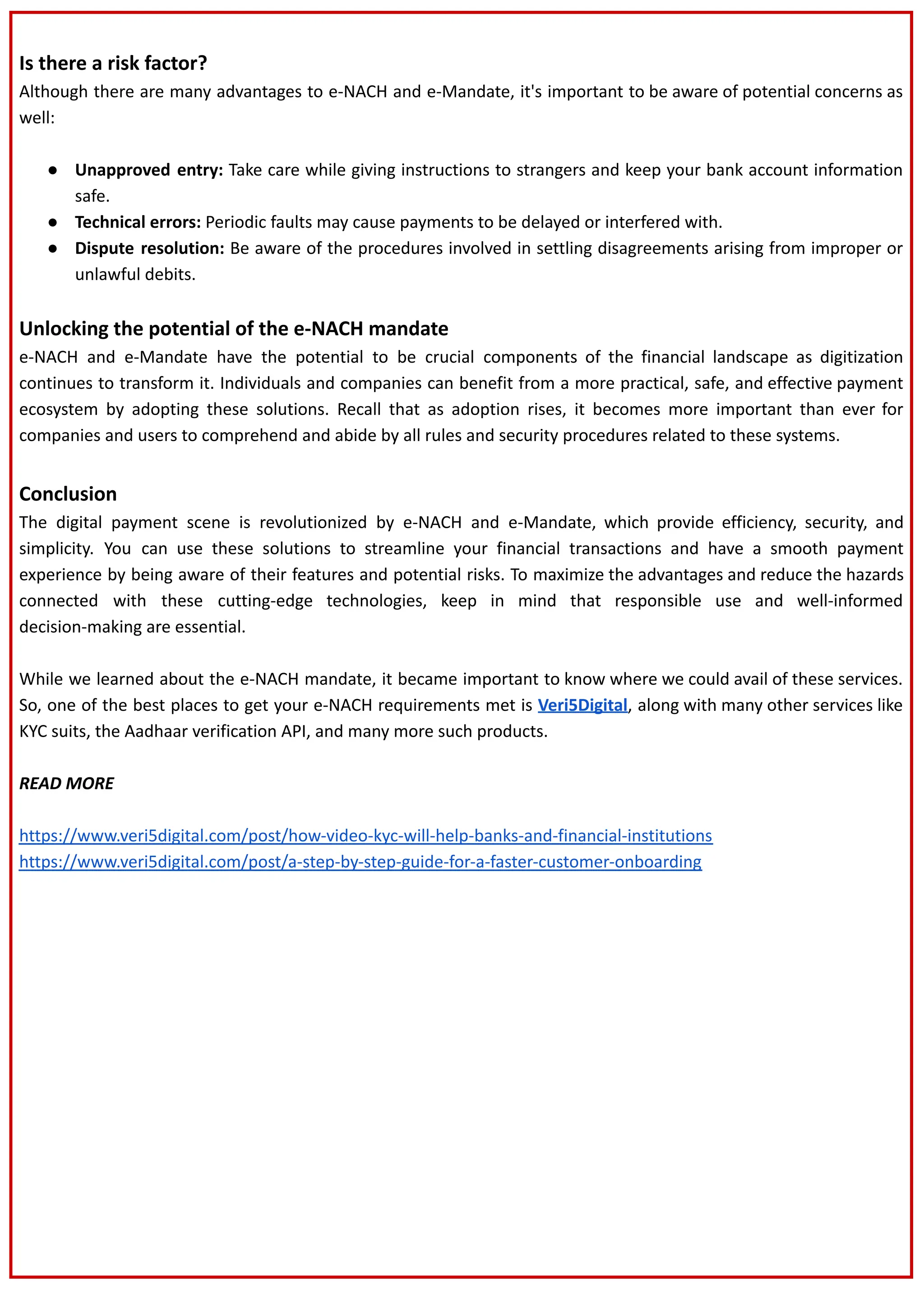 e-NACH & e-Mandate Explained_ Opening Routes For Digital Payment ...