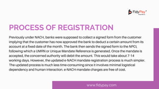 Streamlining Payments: A Guide To Understanding e-NACH And How It Works ...