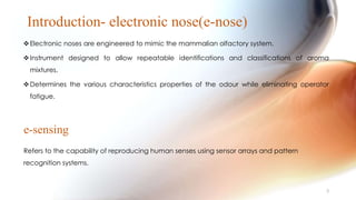 E nose | PPTX