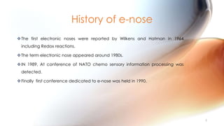 E nose | PPTX
