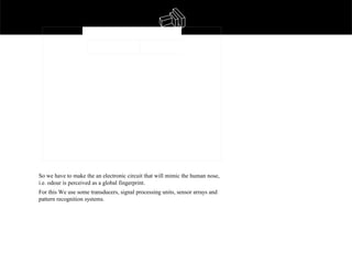 E nose | PPT