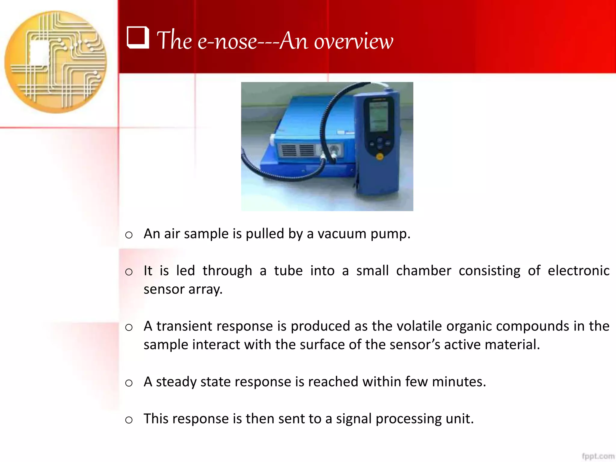 Electronic Nose ppt | PPTX