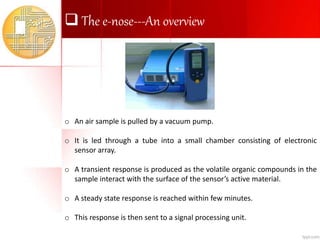 Electronic Nose ppt | PPTX