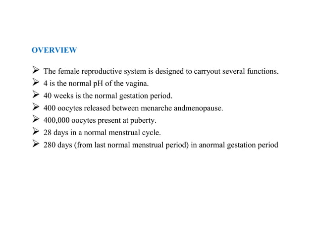 E-Notes-FEMALE-REPRODUCTIVE-SYSTEM.pdfml | PPT