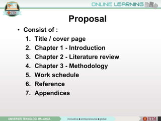 how to write proposal | PPT