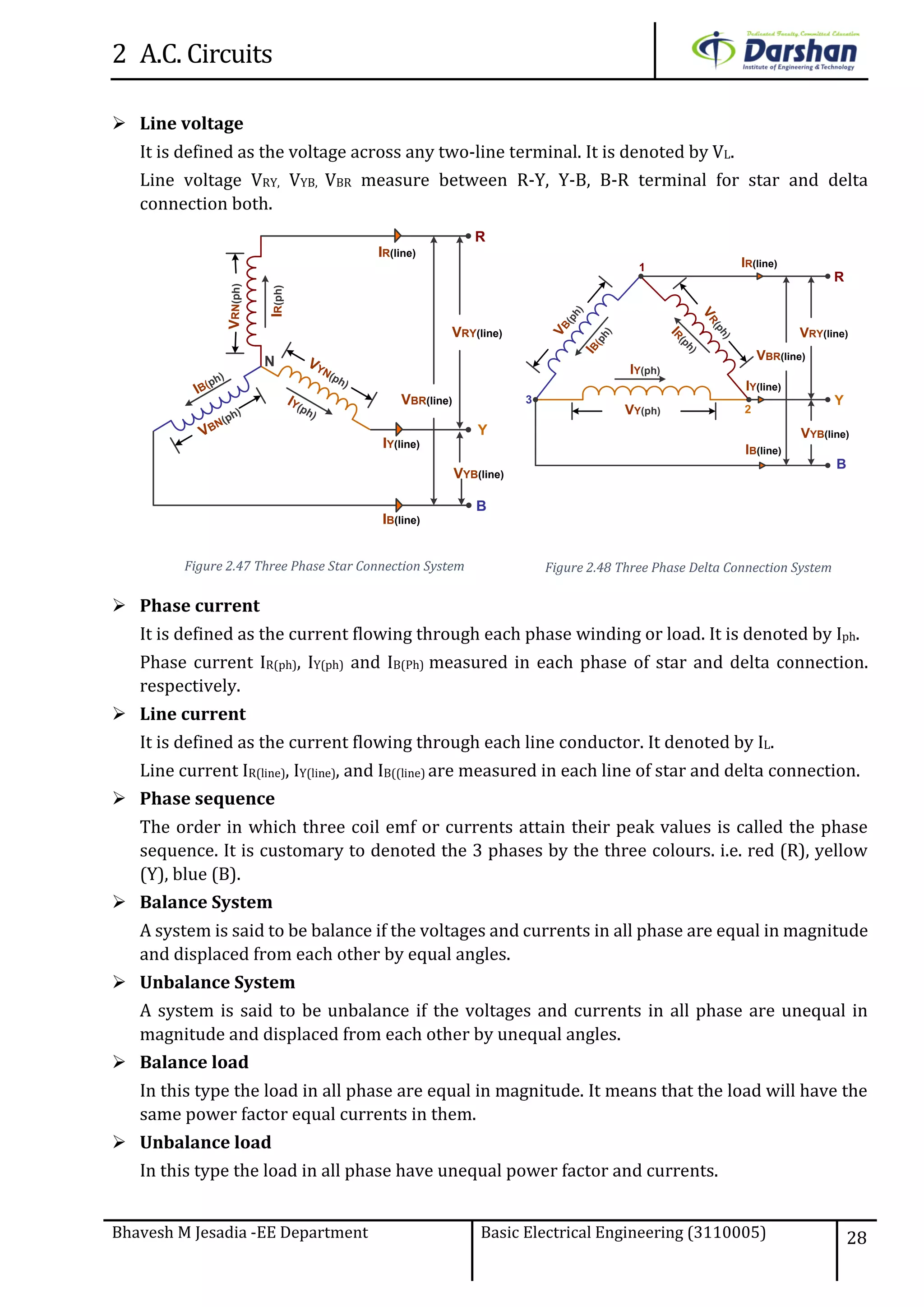 Basic Electrical Engineering- AC Circuit | PDF