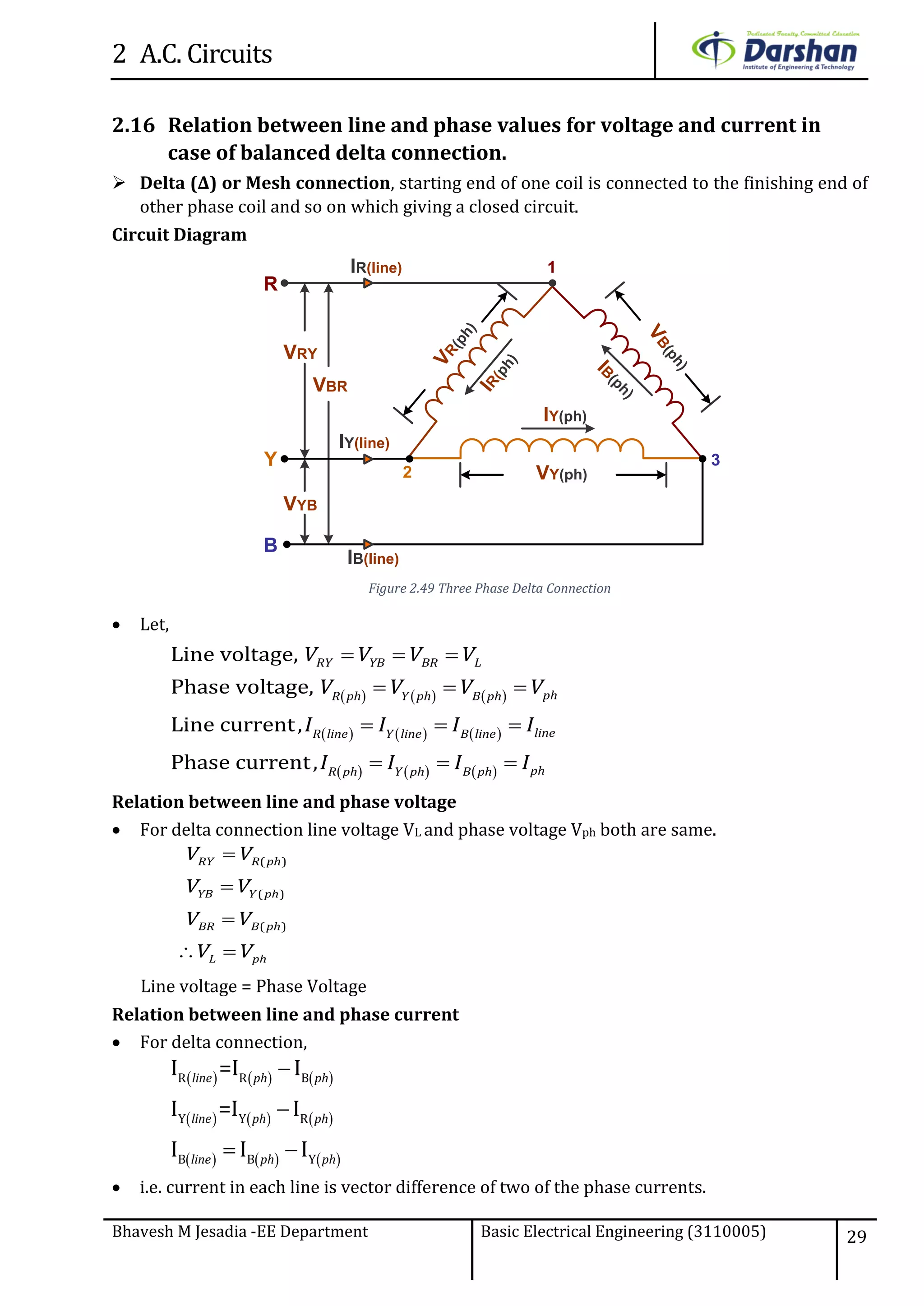 Basic Electrical Engineering- AC Circuit | PDF