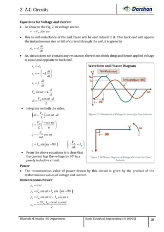 Basic Electrical Engineering- AC Circuit | PDF
