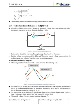Basic Electrical Engineering- AC Circuit | PDF