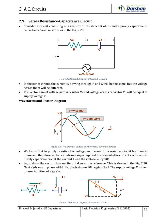Basic Electrical Engineering- AC Circuit | PDF | Physics | Science