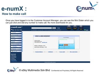 E Numx Customer | PPT