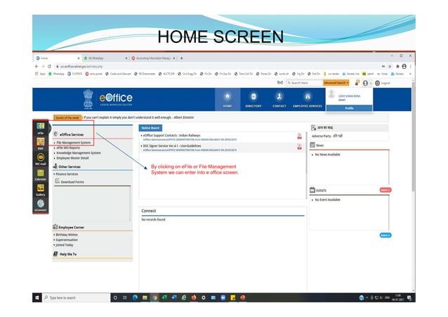 E office presentation | PDF | Desktop Publishing | Computer Software ...