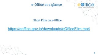 e-Office Presentation For Tranning Purpose | PPTX | Computing ...