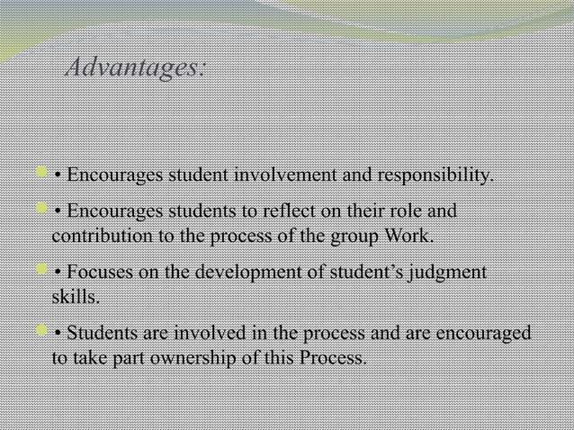 self and peer. evaluation | PPT