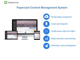 E-paper bus stop solutions | PDF