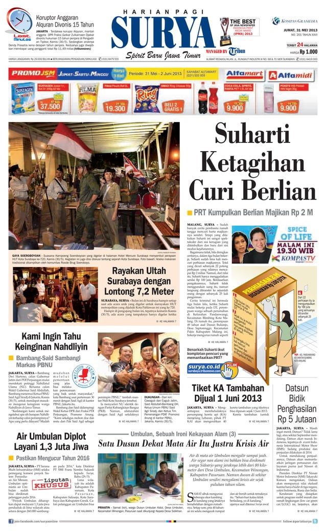 E paper surya 31 mei 2013 | PDF