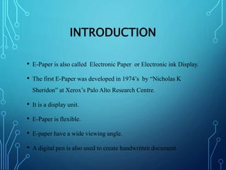 E-Paper Technology ppt.pptx
