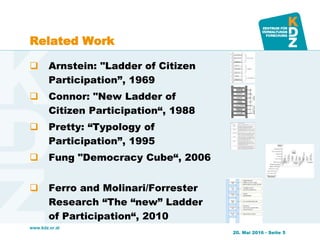 The E-Participation Ladder – Advancing from Unawareness to Impact ...