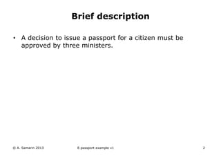 E-passport example | PPTX