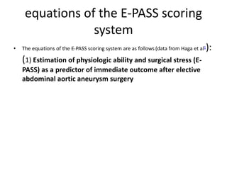 E pass scoring | PPT