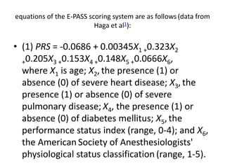 E pass scoring | PPT