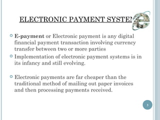 E payment | PPT