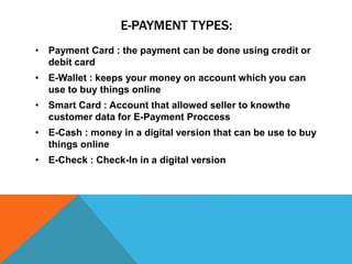 E-payment | PPT