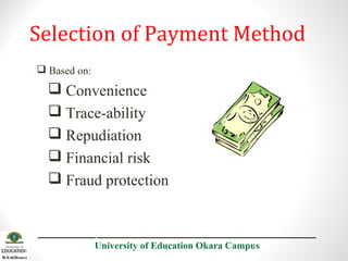 E-Payment methods | PPT
