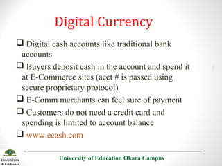 E Payment Methods | PPT