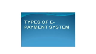 E payment system | PPT