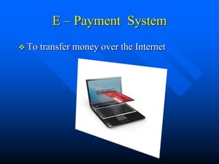 E-Payment System - R.D.Sivakumar | PPT