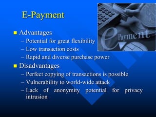 E-Payment System - R.D.Sivakumar | PPT
