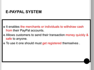 E-payment Systems .pptx