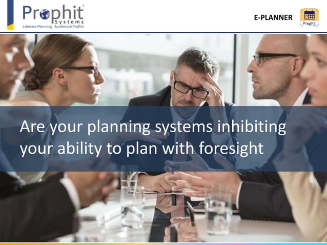 Prophit E-Planner - Supply Chain Planning - Prophit Systems | PPT