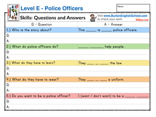 E - Police Officers | PDF