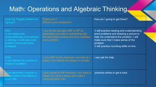 Student Sample E portfolio | PPTX