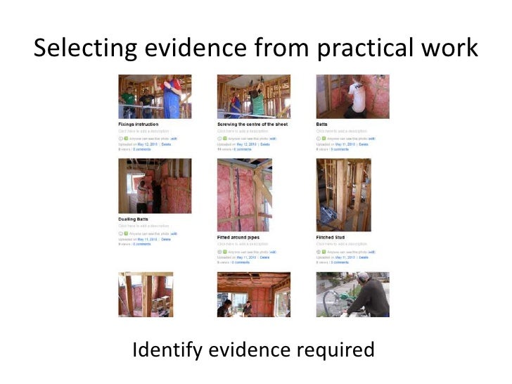 NTLTC 2011 - E Portfolios for assessment evidence with carpentry stud…