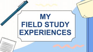 Pre-service internship portfolio for elementary | PPTX